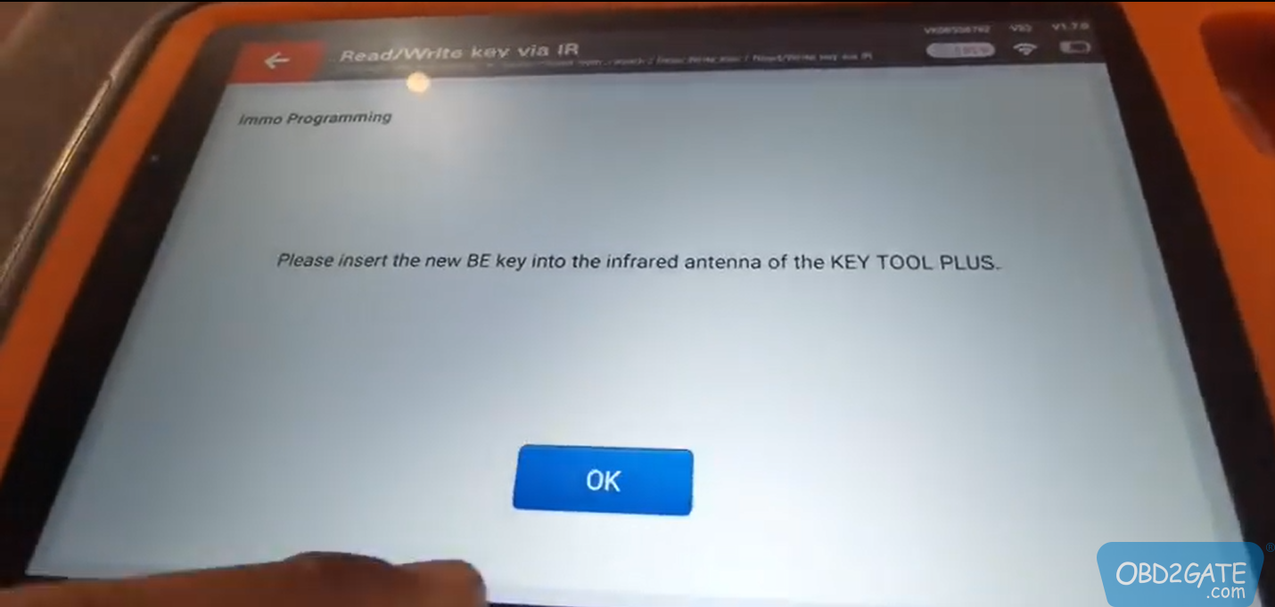 VVDI Key Tool Plus W209/W211-ST12 all keys lost done - OBD2gate ...