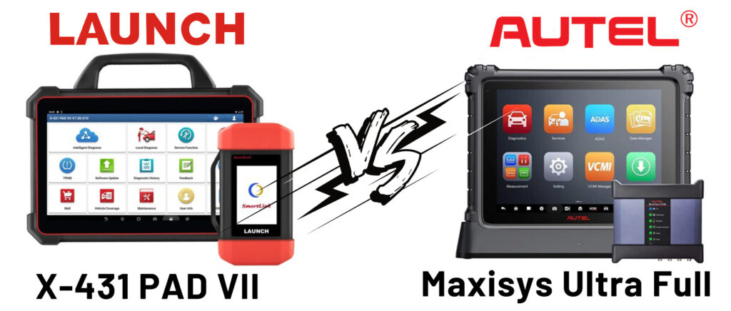 Autel MaxSys Ultra vs Launch X431 PAD VII - OBD2gate Official Blog