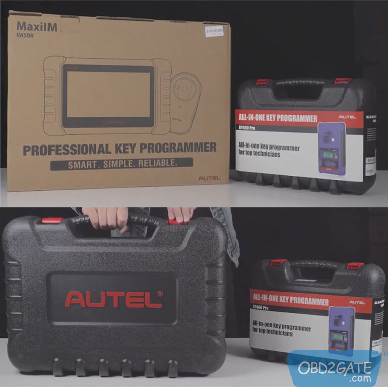 Introduction of the Autel IM508 and XP400 Pro Unboxing - OBD2gate ...