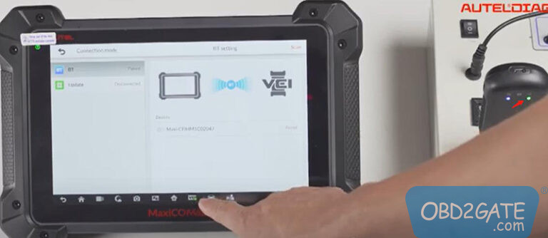 How to Use Autel MaxiSYS VCI100? - OBD2gate Official Blog