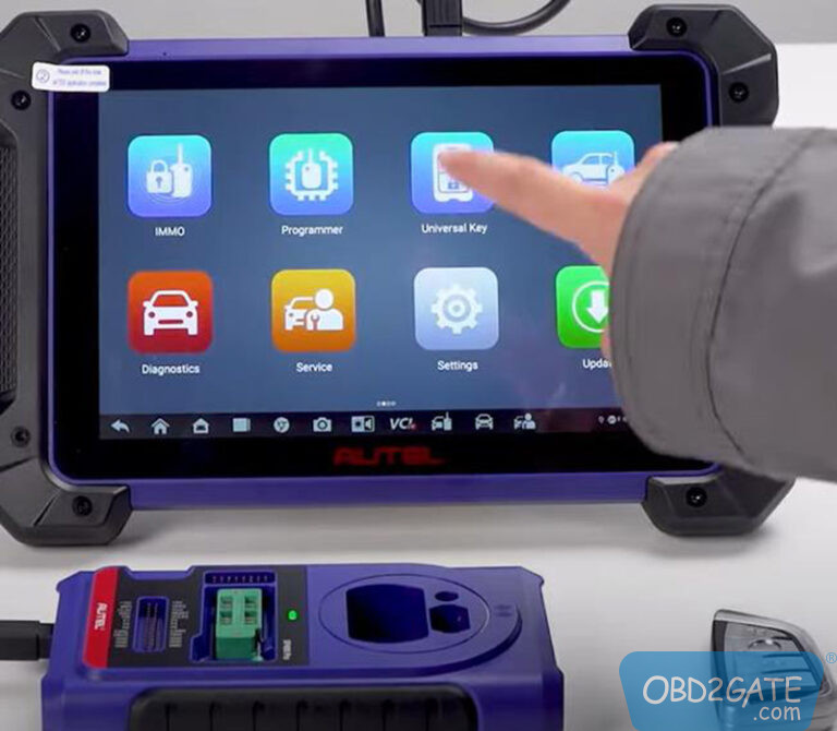 Autel IM608 II Generate VW and BMW Key Steps - OBD2gate Official Blog