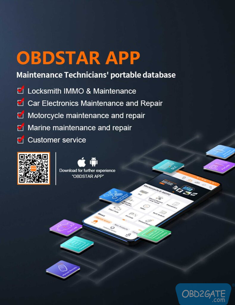 How to Download OBDSTAR App and Combine with Tools? - OBD2gate Official ...