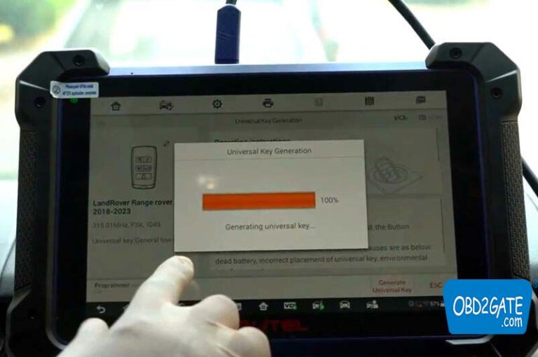 Autel IM608 Pro II Program Range Rover 2021 AKL OK - OBD2gate Official Blog
