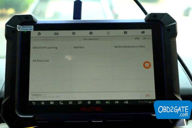 Autel IM608 Pro II Program Range Rover 2021 AKL OK - OBD2gate Official Blog