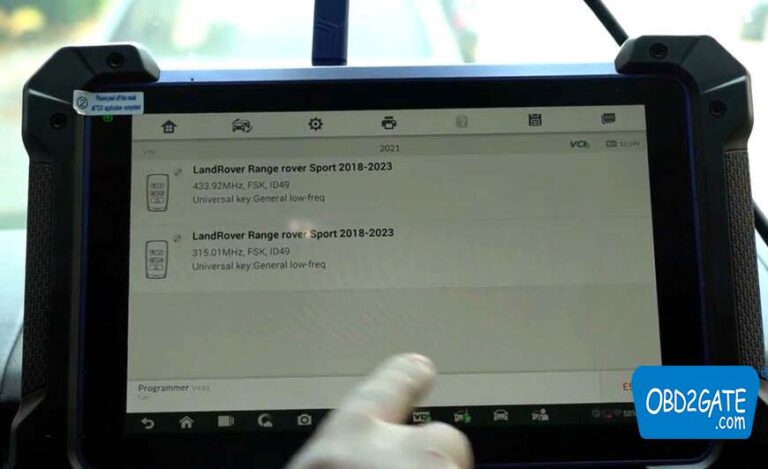 Autel IM608 Pro II Program Range Rover 2021 AKL OK - OBD2gate Official Blog