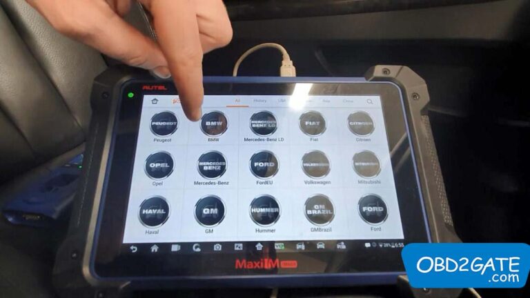 How to Use IM608 II Add Key for 2014 BMW F012 via OBD? - OBD2gate ...