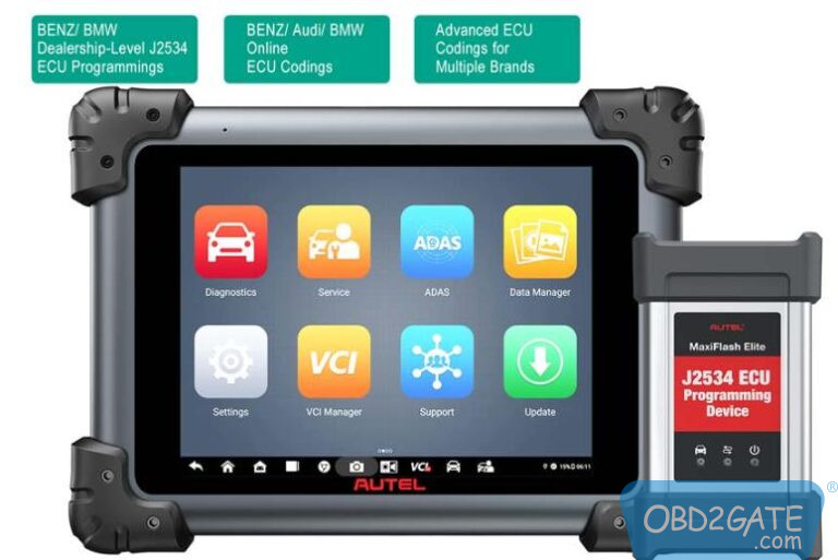 Program ECU with Autel MaxiSys MS908 and MaxiFlashPro J2534 - OBD2gate ...
